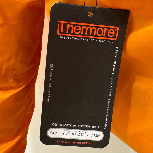 Thermore | Jackets & Coats | Nwt Orange Nike Thermore Puffer Jacket ...